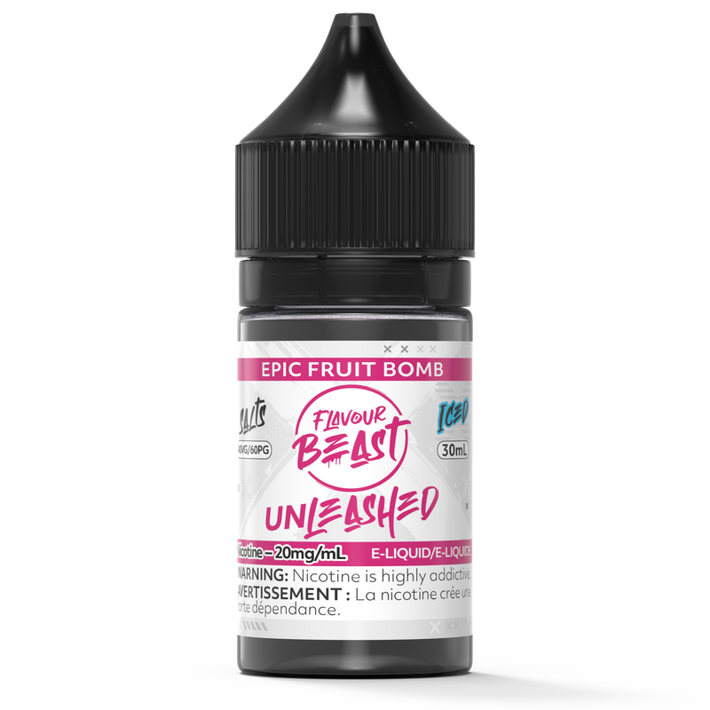 EPIC FRUIT BOMB - FLAVOUR BEAST UNLEASHED SALT 30ML | Gas City Vapes