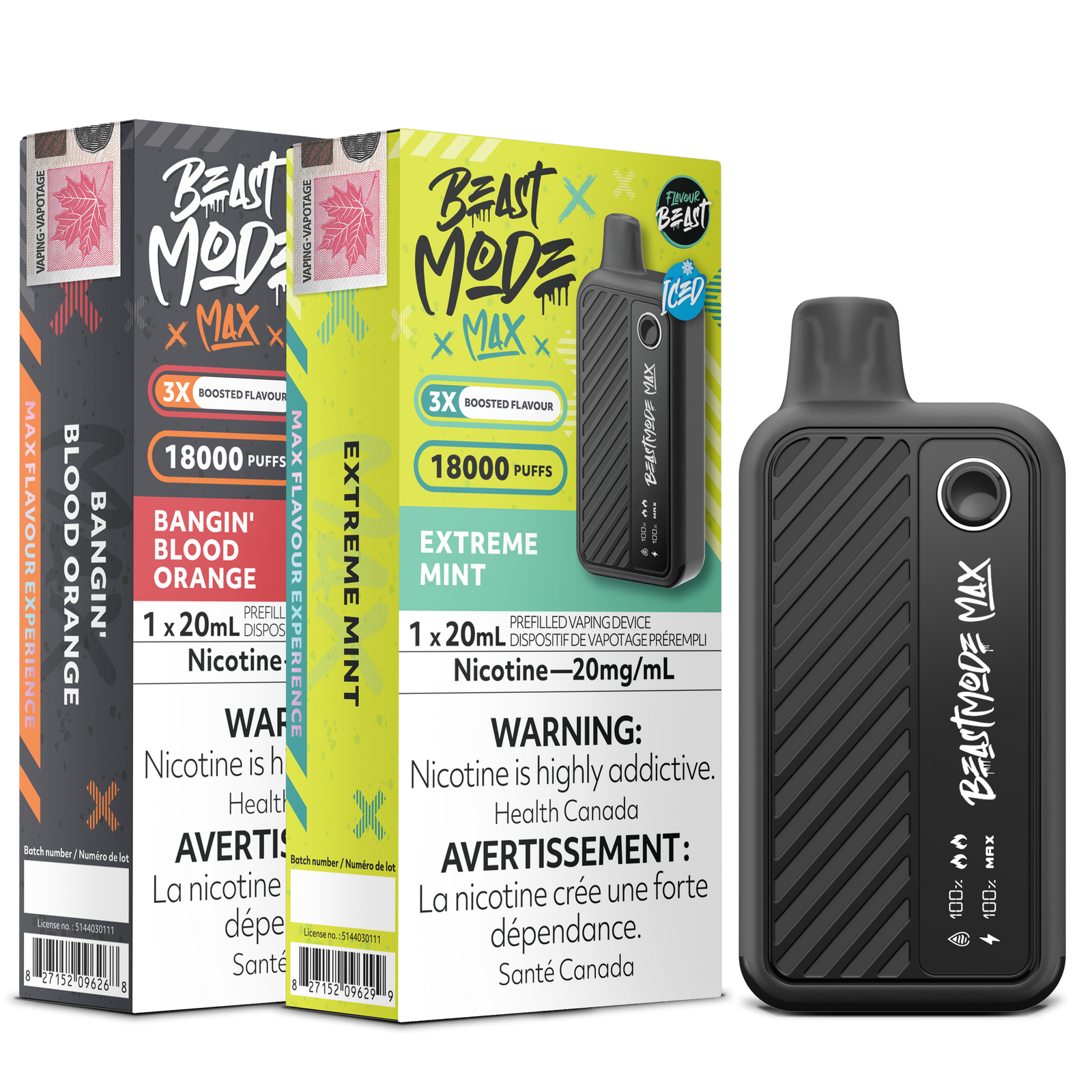 FLAVOUR BEAST BEAST MODE MAX 18K DISPOSABLE | Gas City Vapes