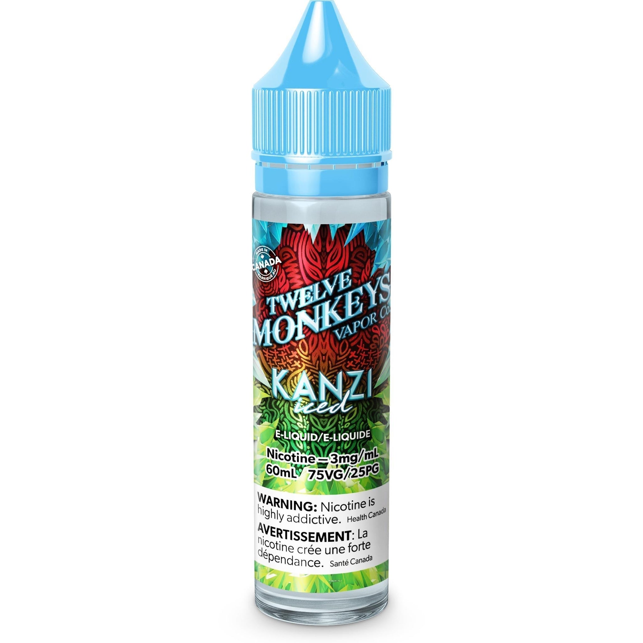 KANZI ICED - TWELVE MONKEYS ICE AGE 60ml [AB]