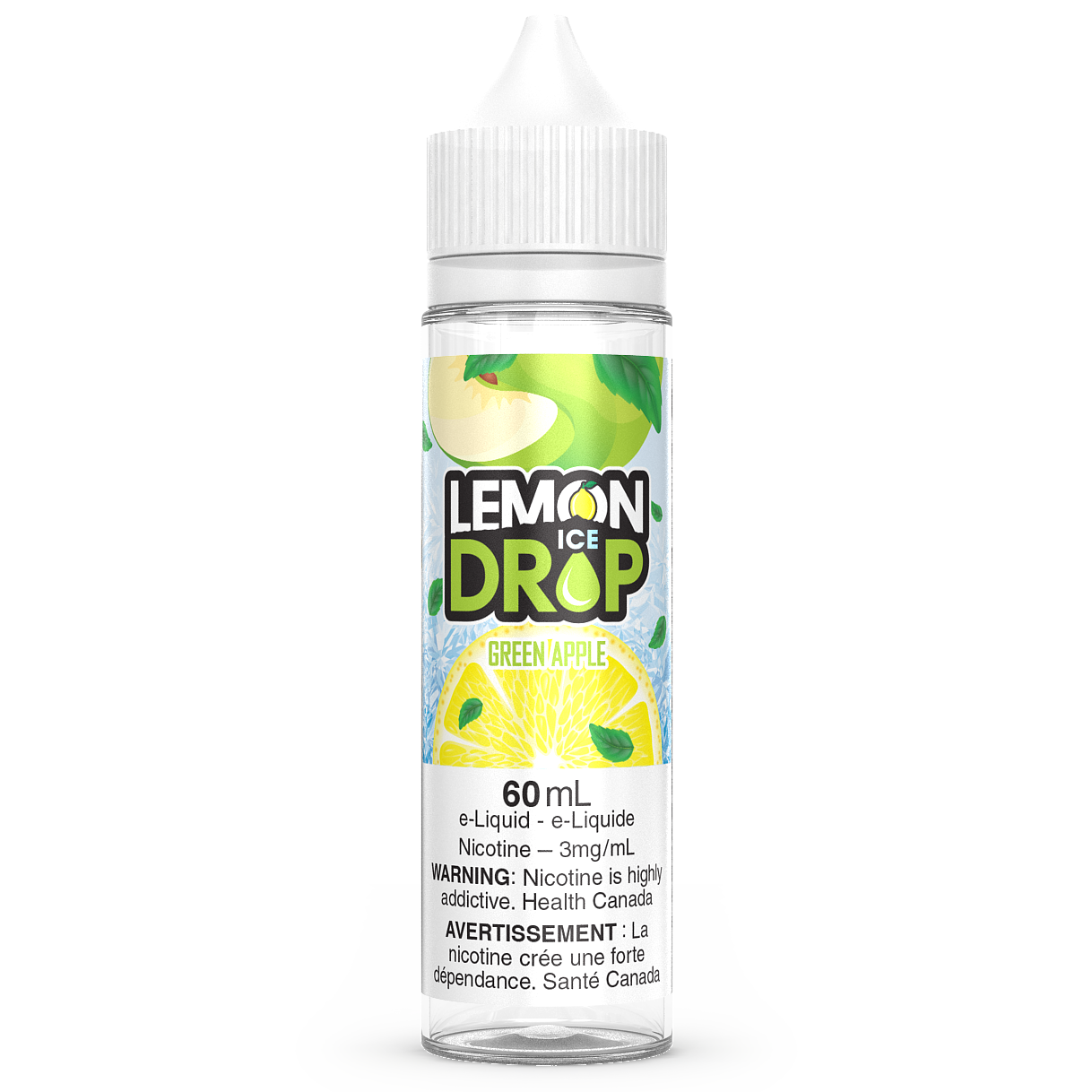 GREEN APPLE ICE - LEMON DROP 60ML [AB]