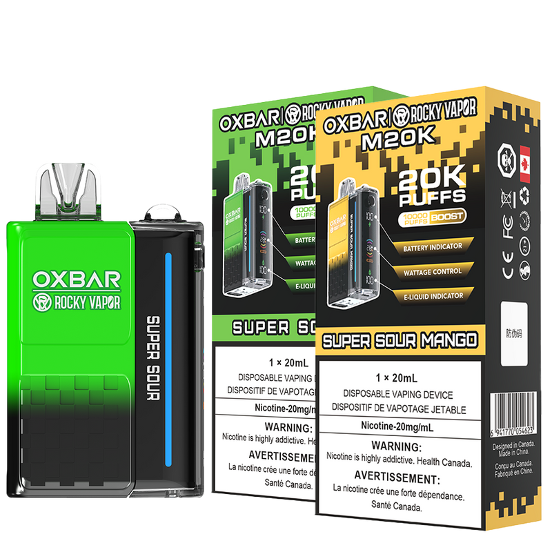 OXBAR M20K 20000 PUFF DISPOSABLE | Gas City Vapes