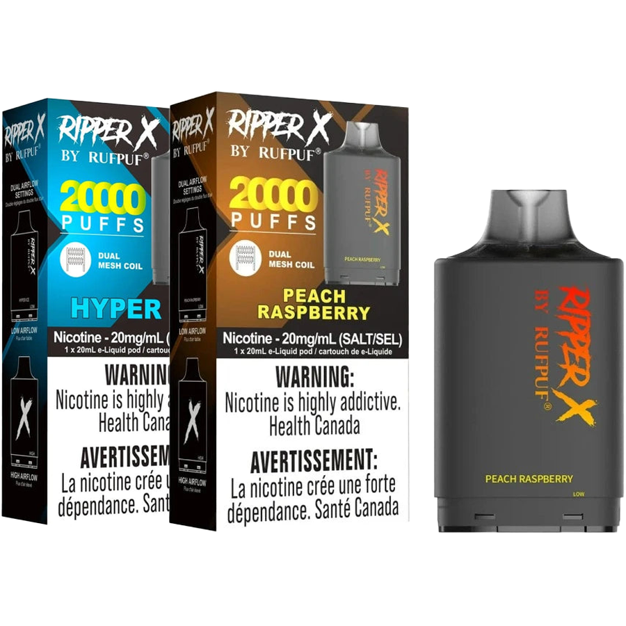 RUFPUF RIPPER X POD 20ML | Gas City Vapes