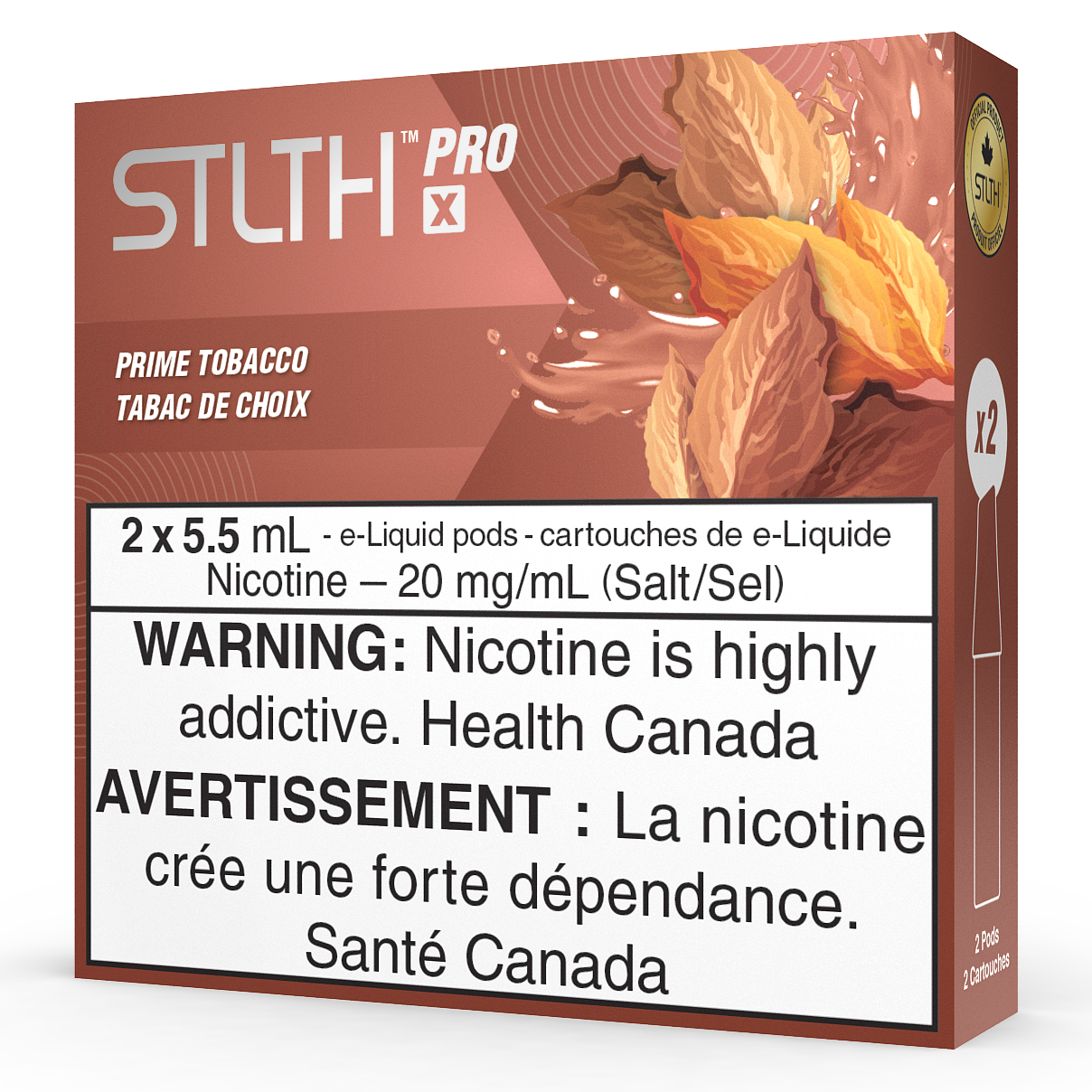 STLTH PRO X POD PACK - PRIME TOBACCO